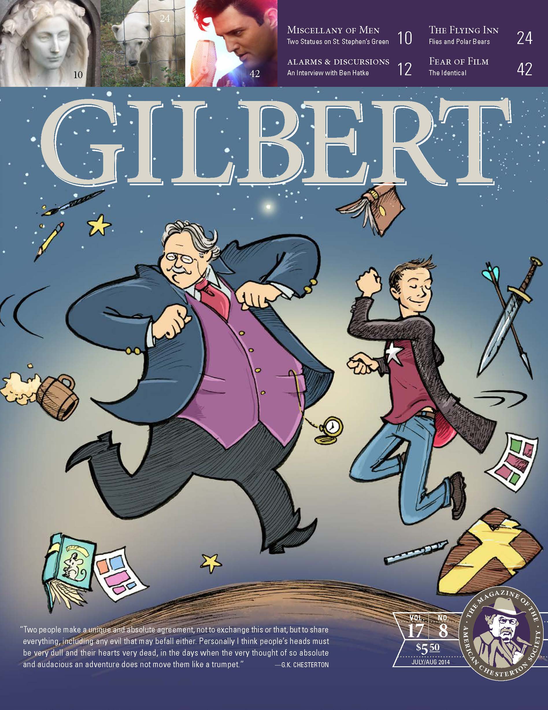Gilbert Vol. 17, No. 8 (2014) - Store | Society of Gilbert Keith Chesterton