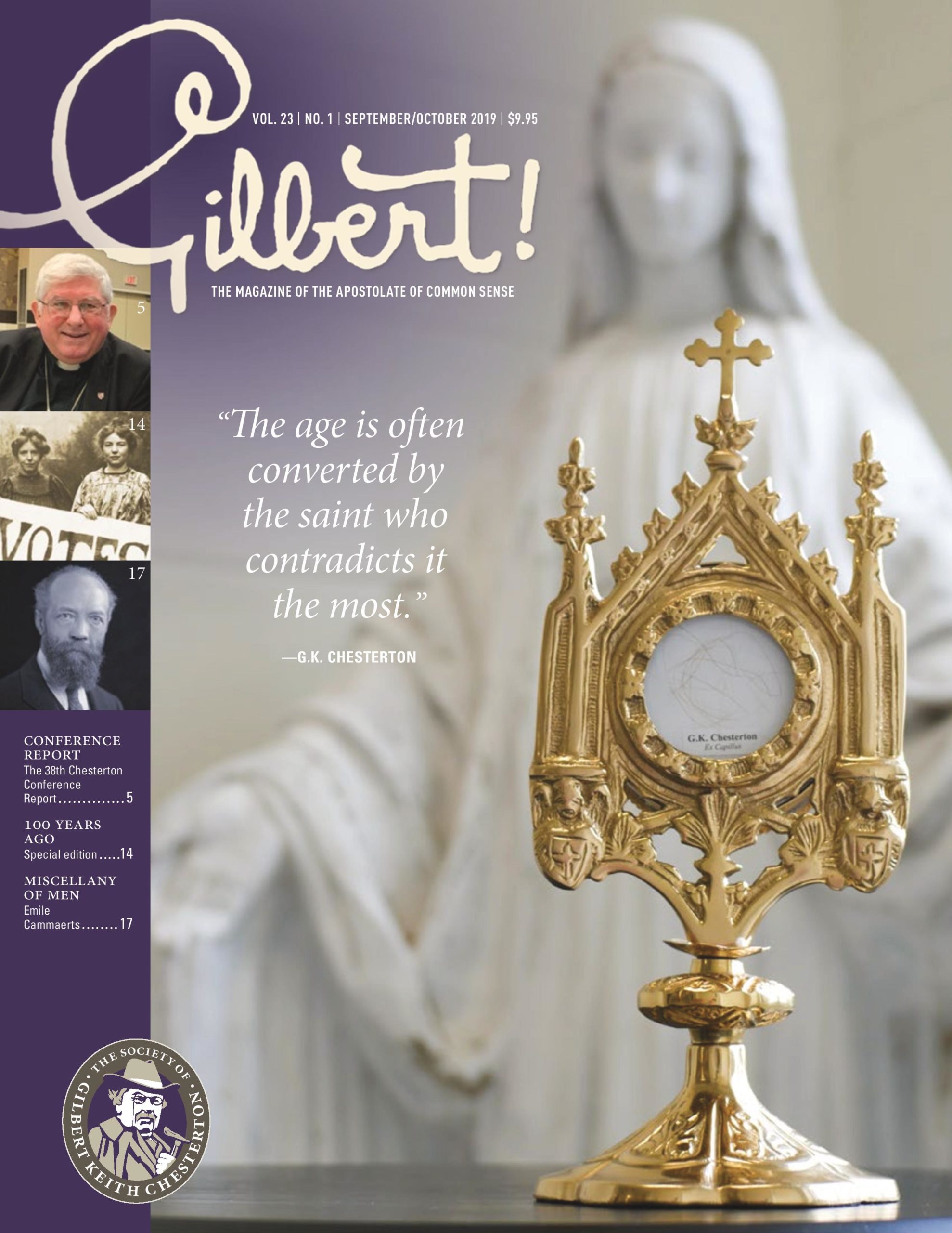 Gilbert Vol. 23, No. 1 (2019) - Store | Society of Gilbert Keith Chesterton