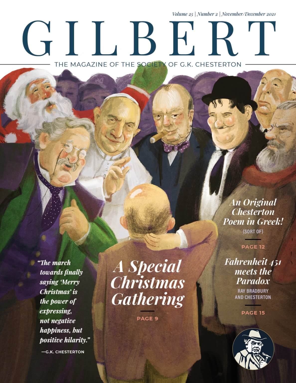 Gilbert Vol. 25, No. 2 (2021) - Store | Society of Gilbert Keith Chesterton