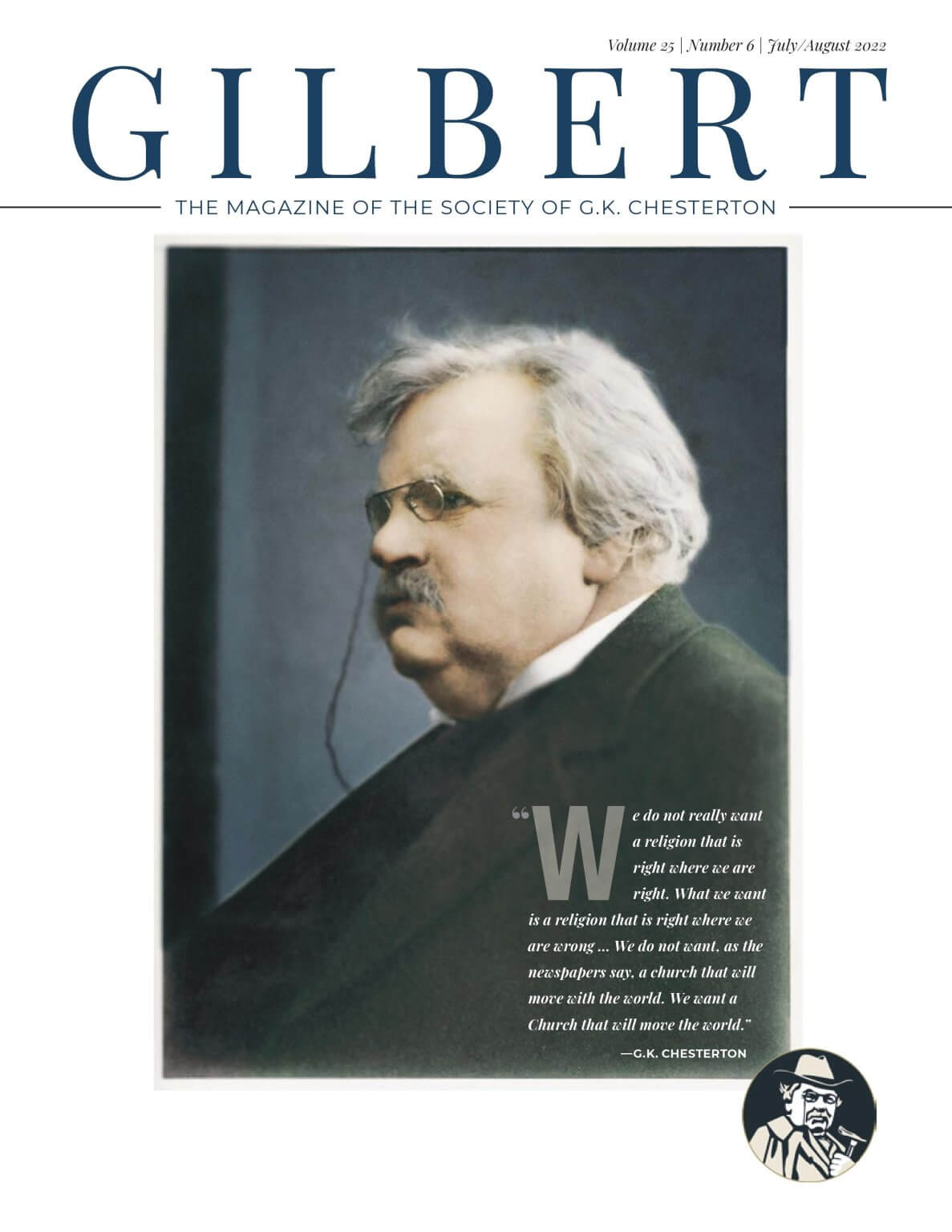 Gilbert Vol. 25, No. 6 (2022) - Store | Society of Gilbert Keith Chesterton