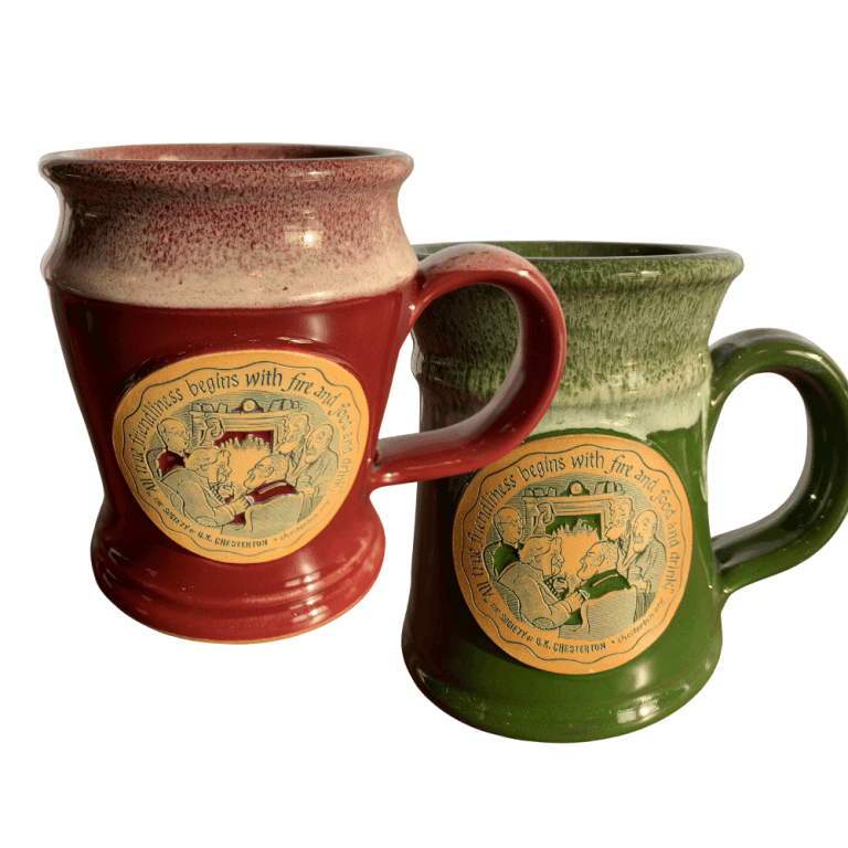 Chesterton Quote Hand-Made Mug - Store | Society of Gilbert Keith ...