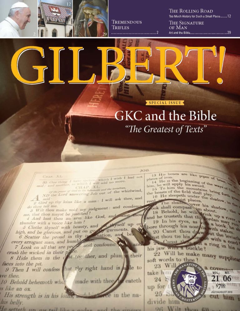 Gilbert Vol. 21, No. 6 (2018) - Society of Gilbert Keith Chesterton