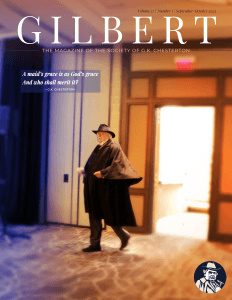 Gilbert! - Society of Gilbert Keith Chesterton